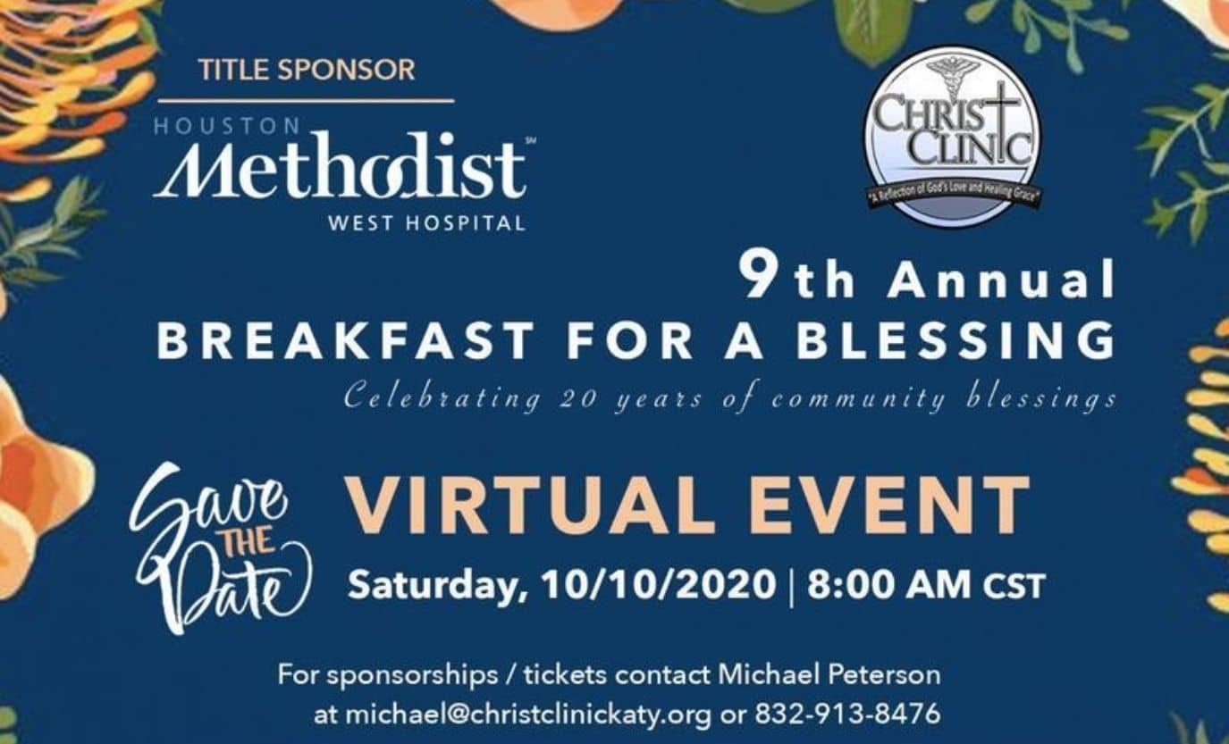 Christ Clinic’s Breakfast for a Blessing goes virtual for 20th ...