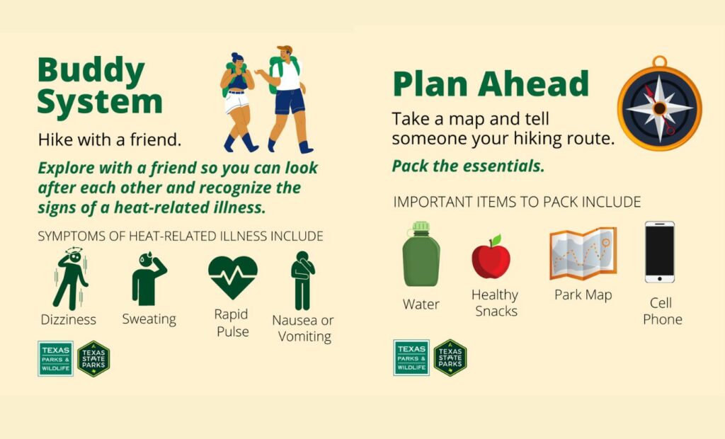 Texas State Parks Share Six Tips for Staying Safe on the Trails | Katy ...