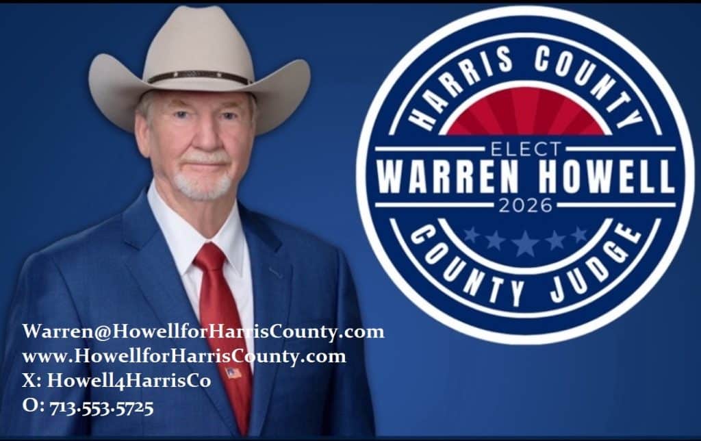 Candidate Warren Howell Brings Back Common Sense Leadership to Harris ...